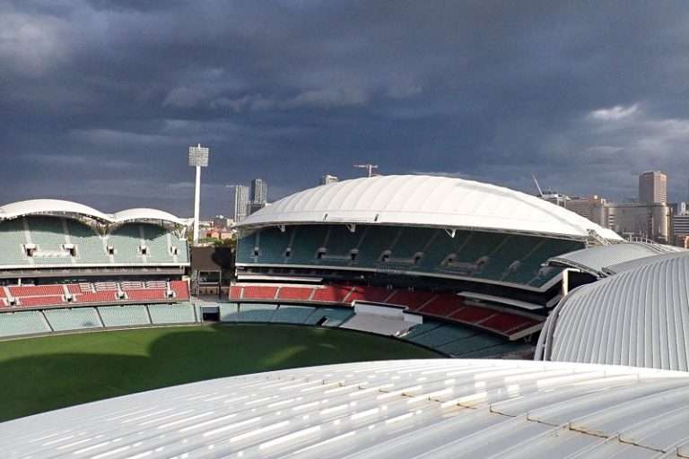 Tackling the Adelaide Oval Roof Climb