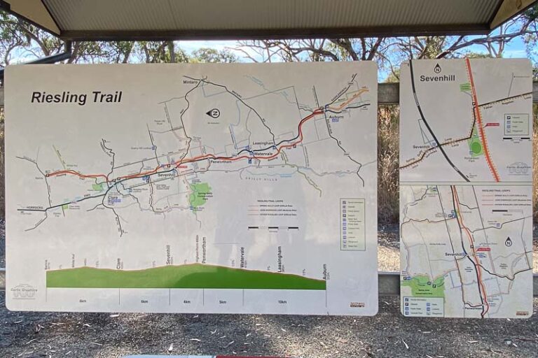 Riding the Clare Valley Riesling Trail