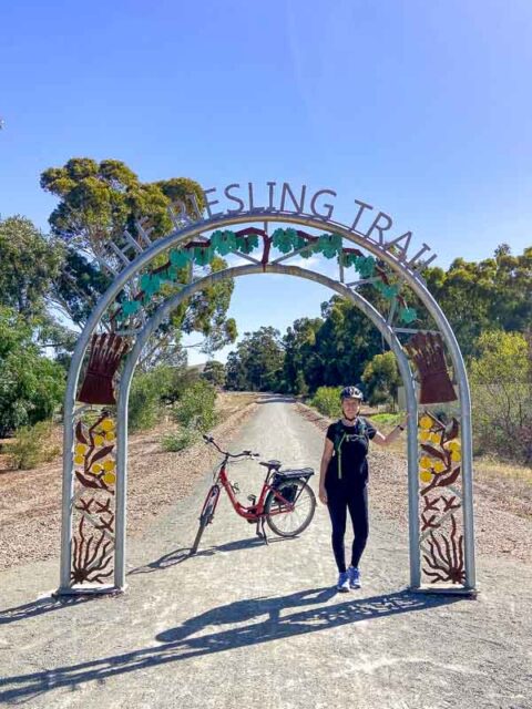 Riding the Clare Valley Riesling Trail