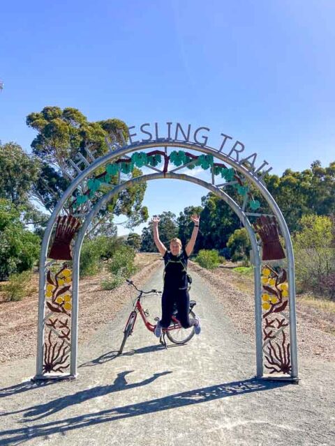 Riding the Clare Valley Riesling Trail